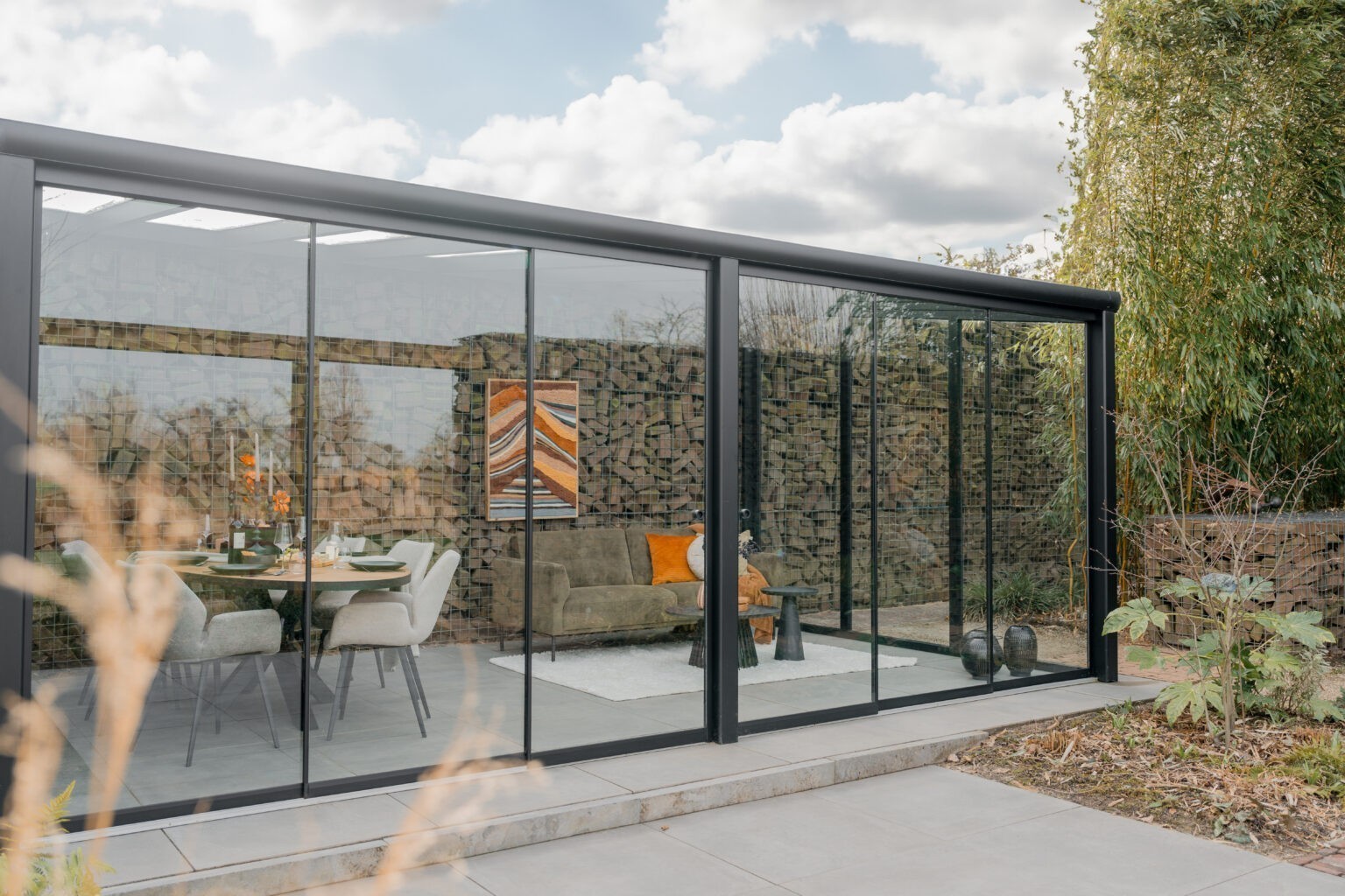 Veranda glazen dak - CE Veranda's